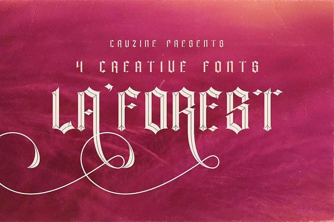 La Forest Typeface | Design Shack