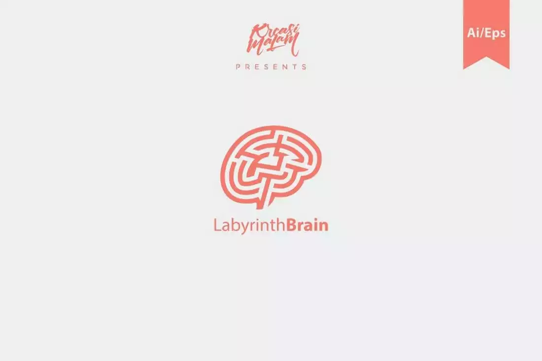 Labyrinth Brain Logo | Design Shack