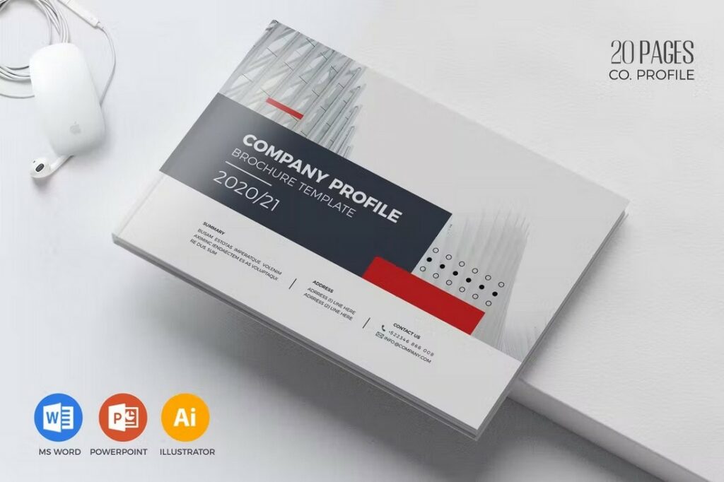 80+ Best Company Profile Templates (Word + PowerPoint) 2023 | Design Shack