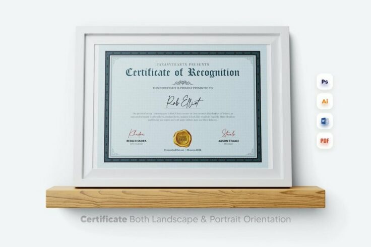 20+ Editable Certificate & Award Templates for Word + Google Docs ...