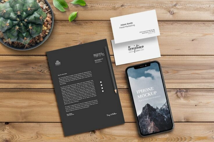 30+ Templat Mockup Kop Surat (Gratis & Pro) - desainae.com