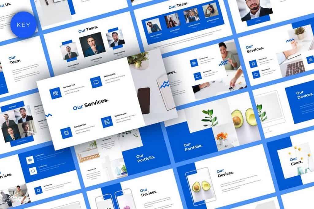 60+ Best Minimal & Creative Keynote Templates | Design Shack