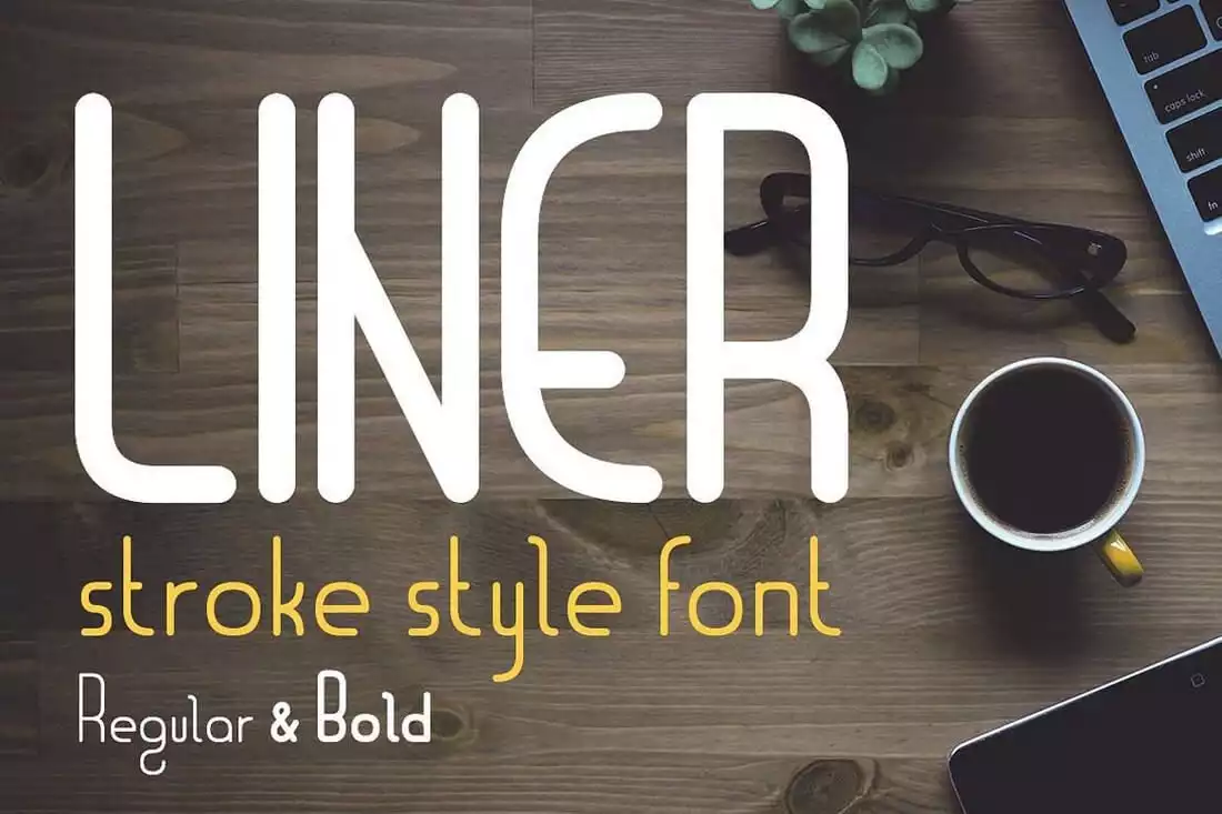 Liner Font | Design Shack