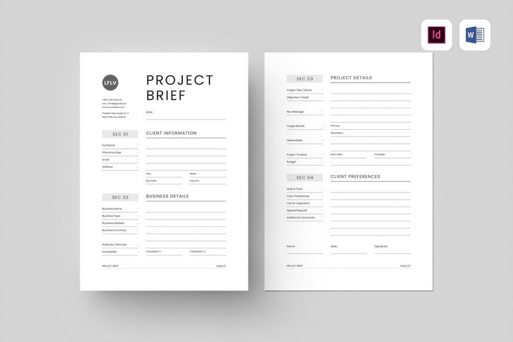 What Is a Logo Design Brief? (Examples, Templates & More) | Design Shack