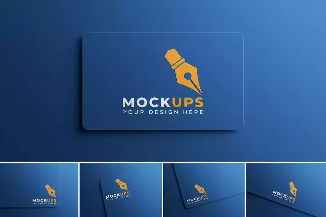 Logo on Paper Mockup Templates | Design Shack