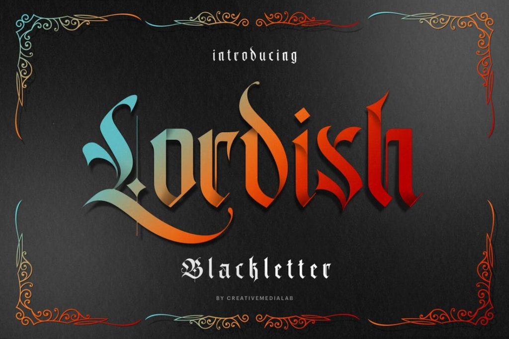 45+ Best Blackletter Fonts | Design Shack