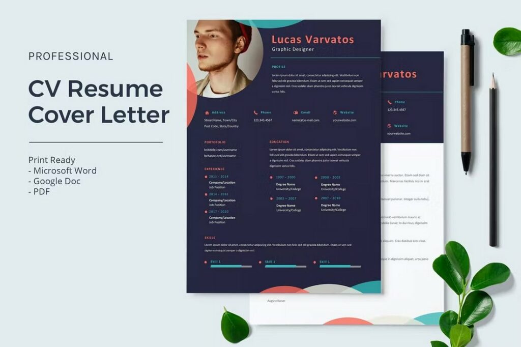 20+ Modern Google Docs Resume Templates 2025 | Design Shack