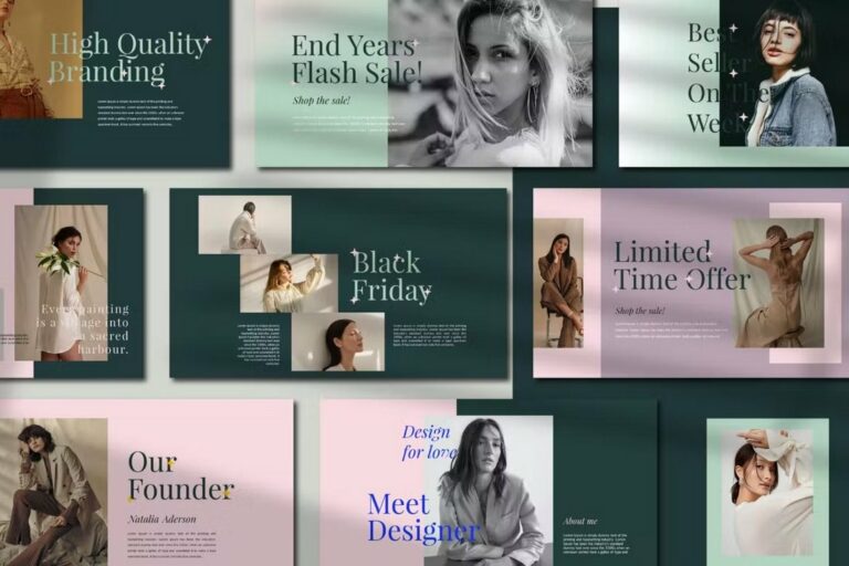 25+ Best Fashion + Style PowerPoint Templates (On Trend for 2025 ...