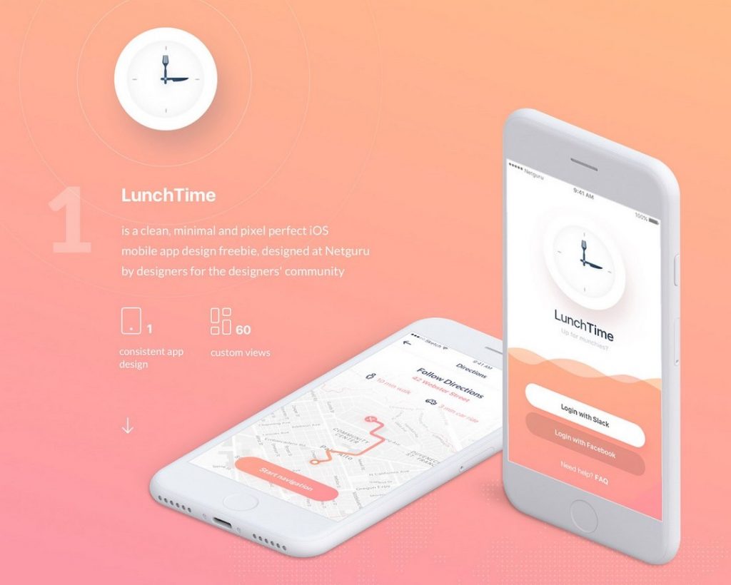 30+ Best Sketch iOS App Templates – Yes Web Designs