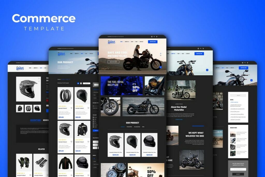 25+ Best Adobe XD Website Templates (Free & Pro) | Design Shack