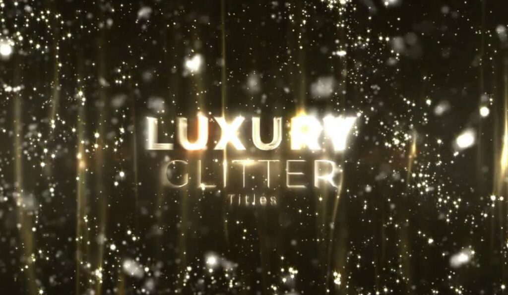 20+ Glitter Transitions, Reveals & Openers (For After Effects ...