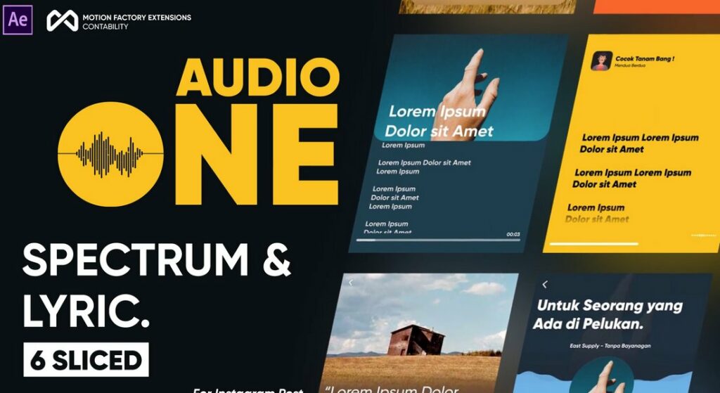 20+ Audio Spectrum Video Templates & Visualizers | Design Shack