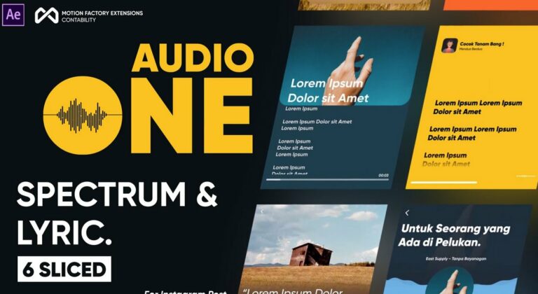 20+ Audio Spectrum Video Templates & Visualizers | Design Shack