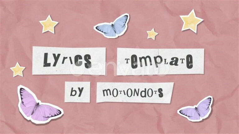 20+ Best Lyric Video Templates & Makers | Design Shack