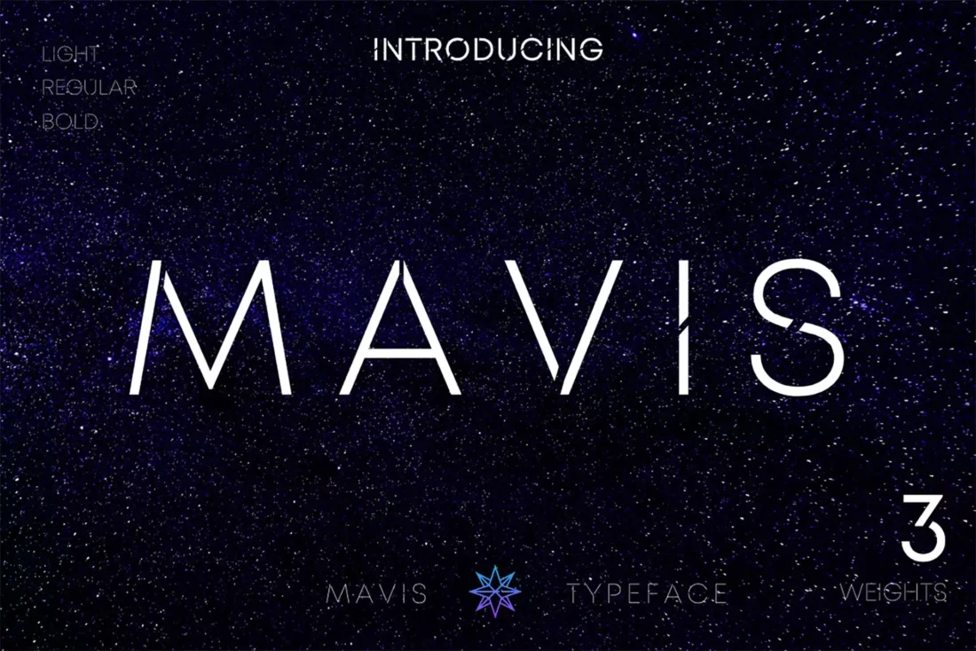 Mavis Space Font | Design Shack