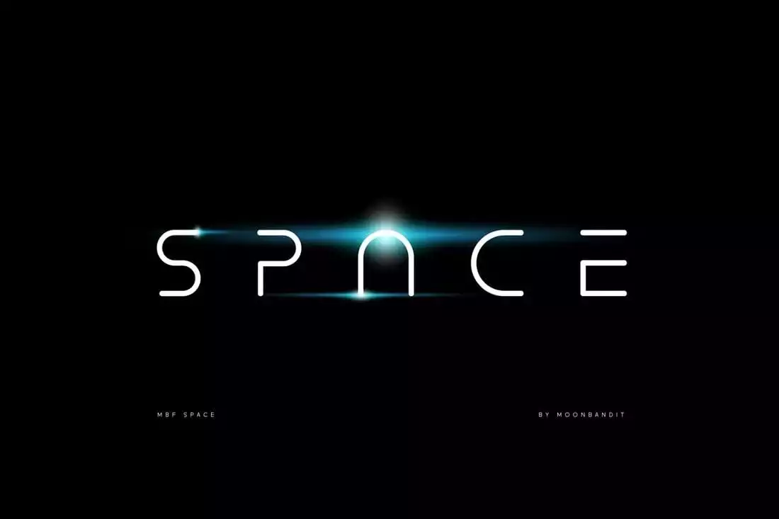 MBF Space Font | Design Shack