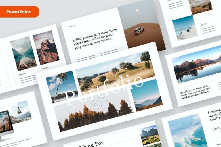 50+ Best PowerPoint Portfolio Templates 2024 | Design Shack