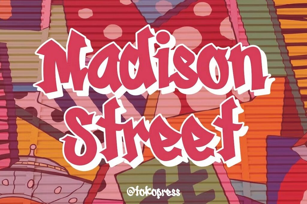 25+ Best Graffiti Fonts (Bubble, Drip, Tag & Cursive Graffiti Styles ...