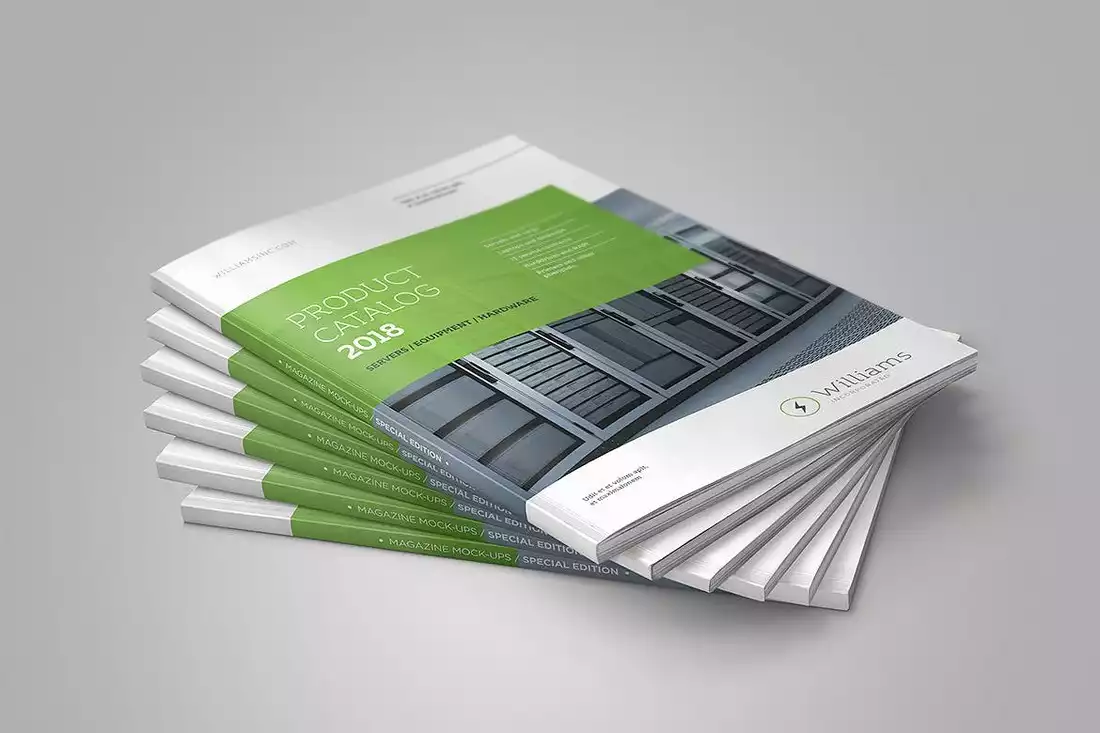 Magazine Cover Mockup Set | Design Shack