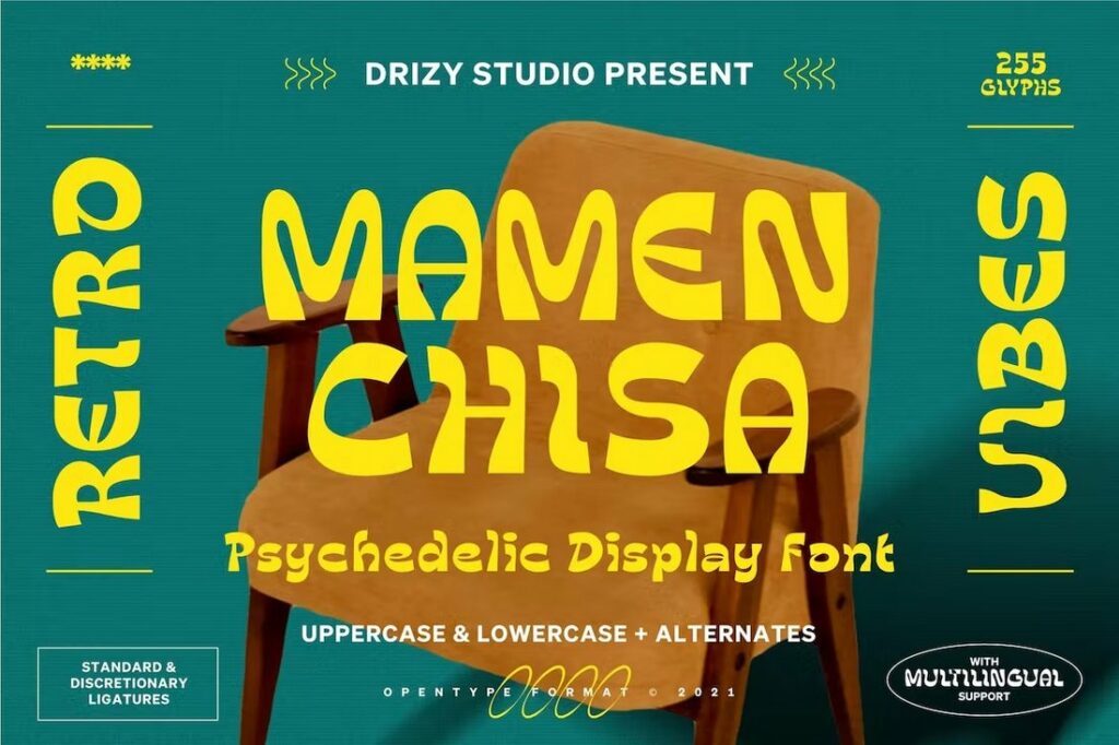 35+ Best Psychedelic Fonts in 2024 (Free & Pro) | Design Shack