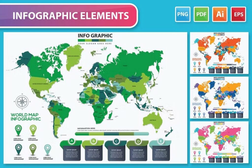 70+ Best Infographic Templates (Word, PowerPoint & Illustrator) 2024 ...