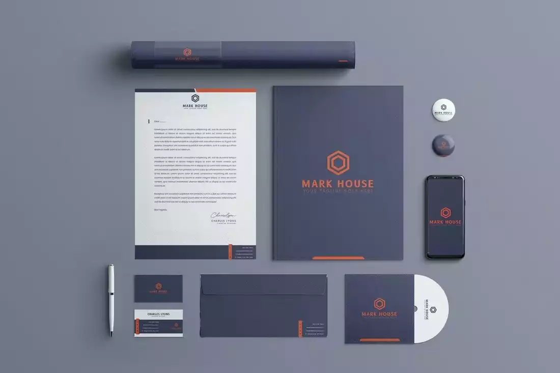 Mark House Corporate Brand Identity Templates | Design Shack