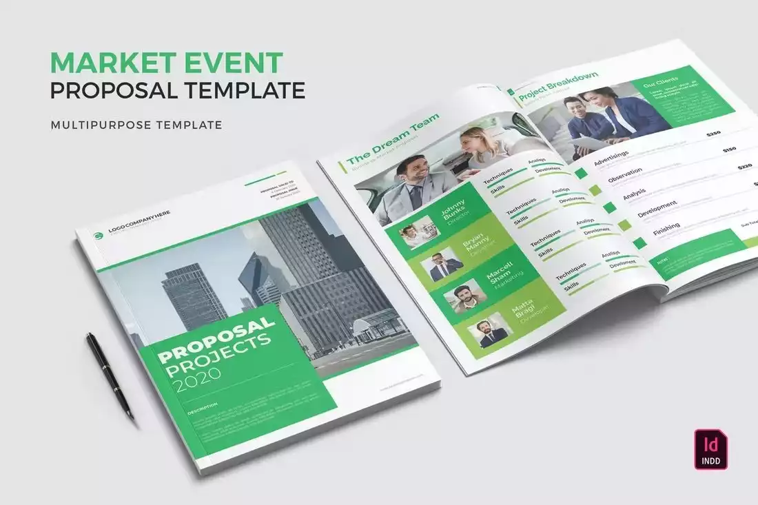 Market Event Proposal Template | Design Shack