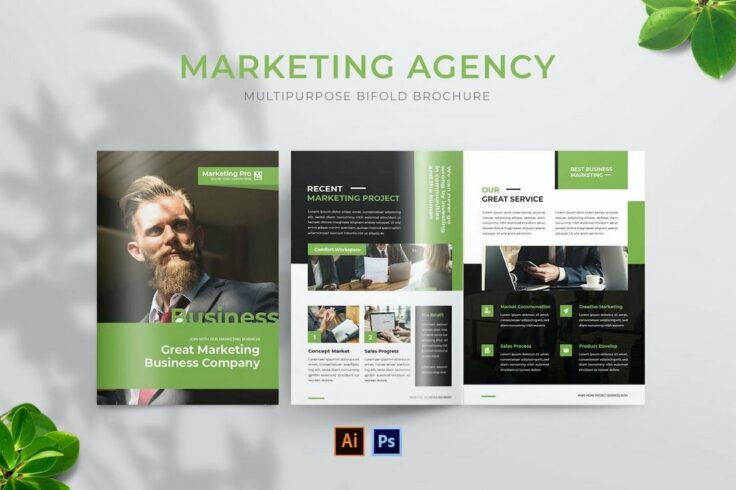 40+ Best Marketing & Sales Brochure Template Examples | Design Shack