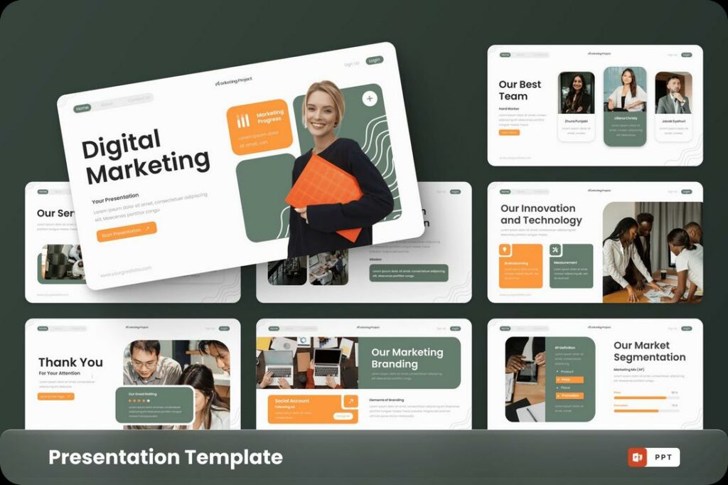 40+ Stylish PowerPoint Color Schemes 2025 | Design Shack