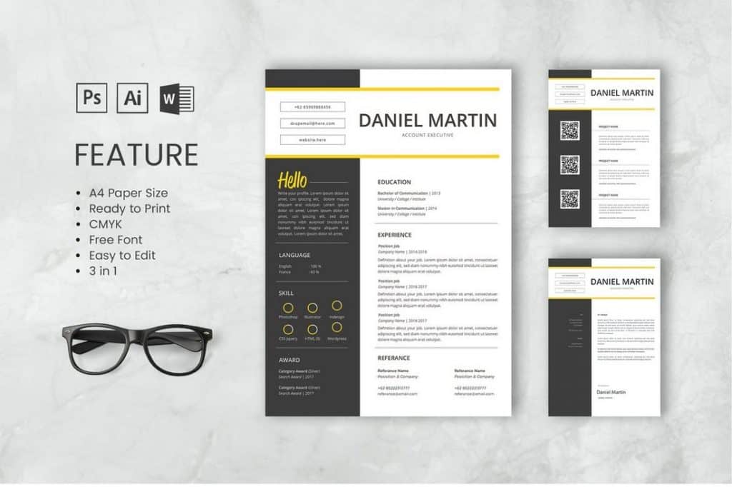 50+ Best CV & Resume Templates 2021 – Yes Web Designs