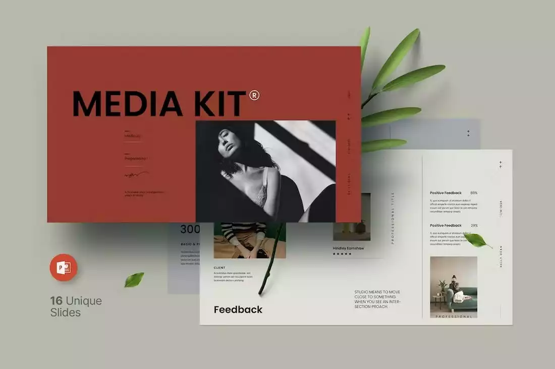 Media-Press Kit Presentation Template | Design Shack
