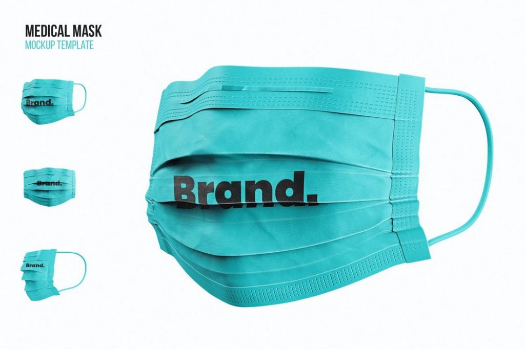 35+ Face Mask Mockup Templates & Overlays | Design Shack