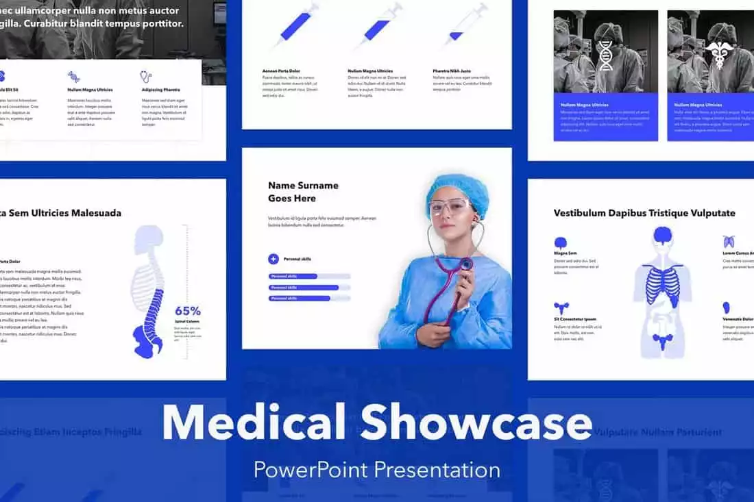 Medical Showcase PowerPoint Template | Design Shack
