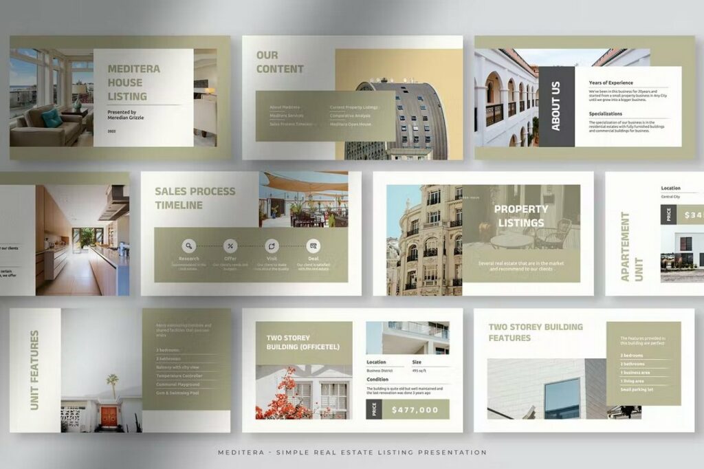23+ Real Estate PowerPoint Templates (For Property Listings) 2023 ...