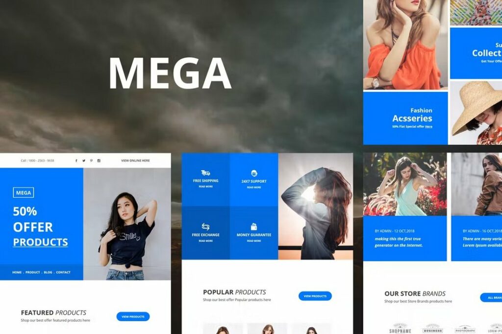 20+ Best Business Email Newsletter Templates (With Modern Responsive ...