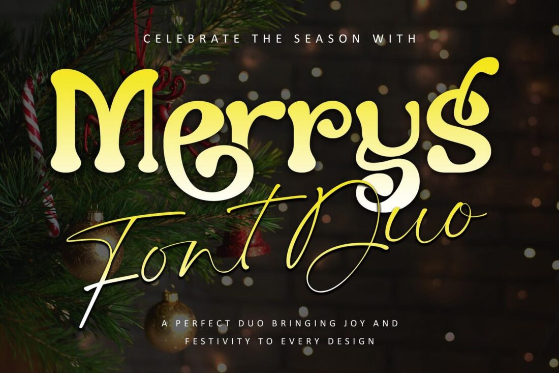 40+ Best Christmas Fonts (& Navidad Typefaces) | Design Shack