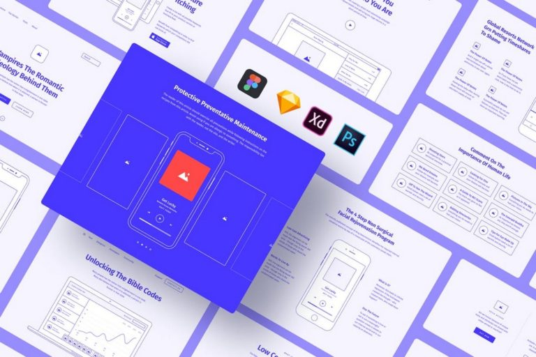 45+ Best Adobe XD Wireframe Kits (+ Wireframe Tutorials) | Design Shack