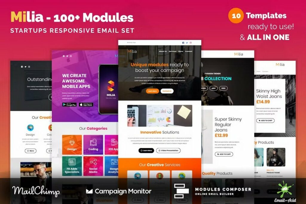 40+ Best MailChimp Email Newsletter Templates (Free + Premium) 2025 ...