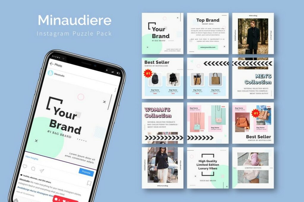 30+ Unique Instagram Layout Ideas & Concepts | Design Shack