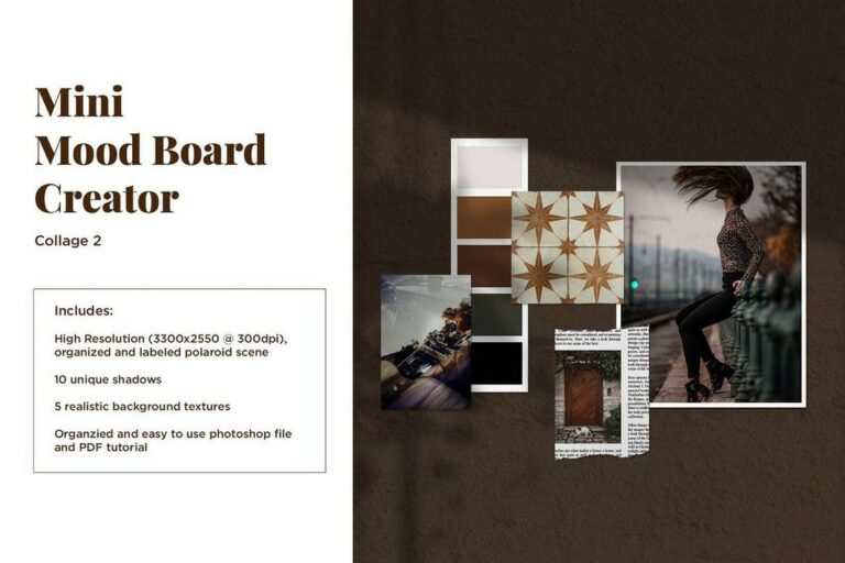 20+ Best Photo Collage Templates for Photoshop | Design Shack