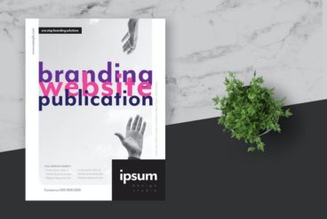 10 Minimal Poster Design Examples (+10 Templates) | Design Shack