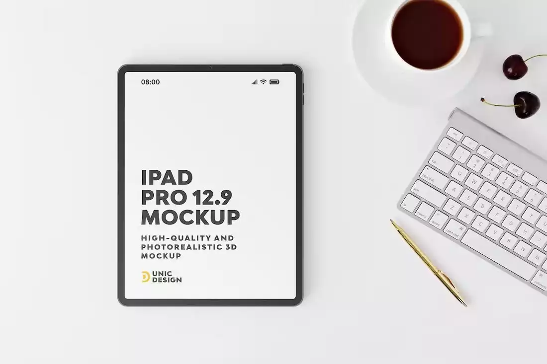 Minimal Apple iPad Pro Mockup | Design Shack