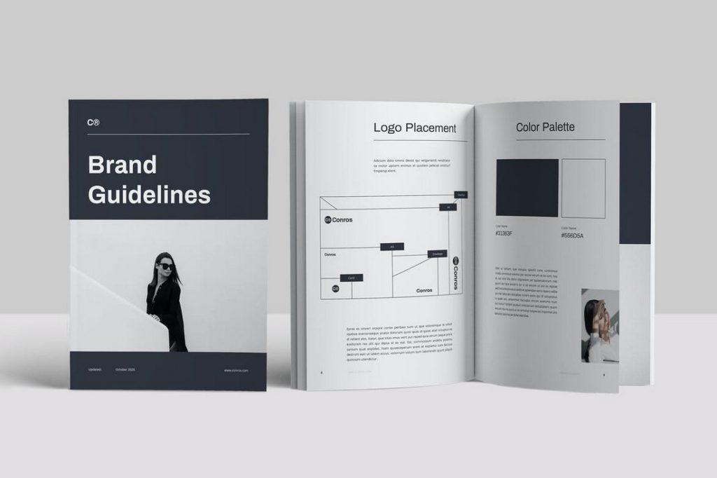 65+ Best Brand Manual & Style Guide Templates 2024 (Free + Premium ...
