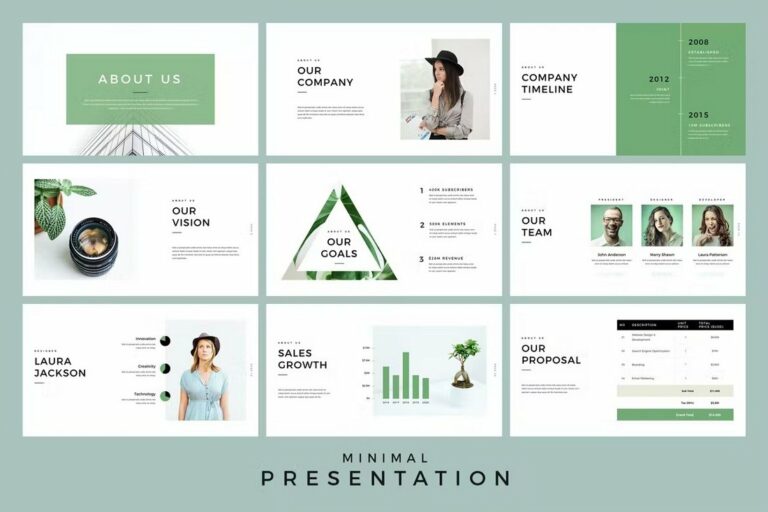 20+ Minimalist + Simple Google Slides Themes (Minimal Designs) | Design Shack