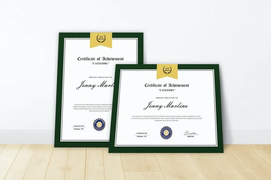 20+ Event Participation & Training Certificate Templates 2021 - Blog of ...