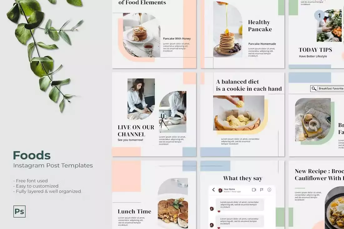 Minimal & Clean Instagram Post Templates | Design Shack
