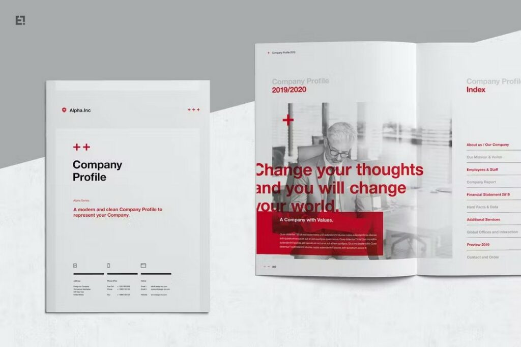 80+ Best Company Profile Templates (Word + PowerPoint) 2024 | Design Shack
