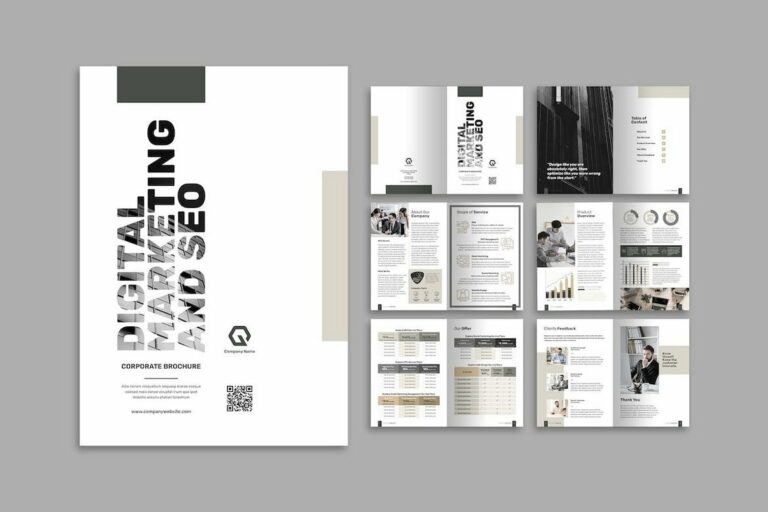 20+ Best Marketing & Sales Brochure Template Examples – Yes Web Designs