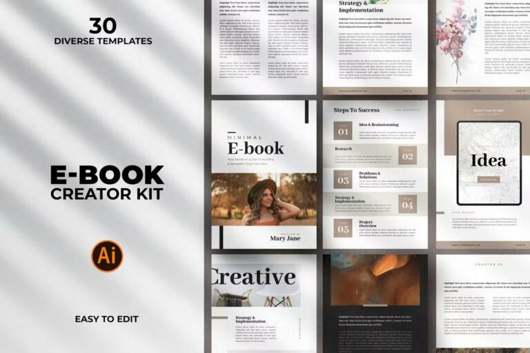 35+ Best Modern eBook Templates in 2025 (Free & Pro) | Design Shack