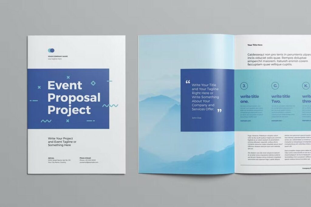 20+ Event & Sponsorship Proposal Templates | Design Shack